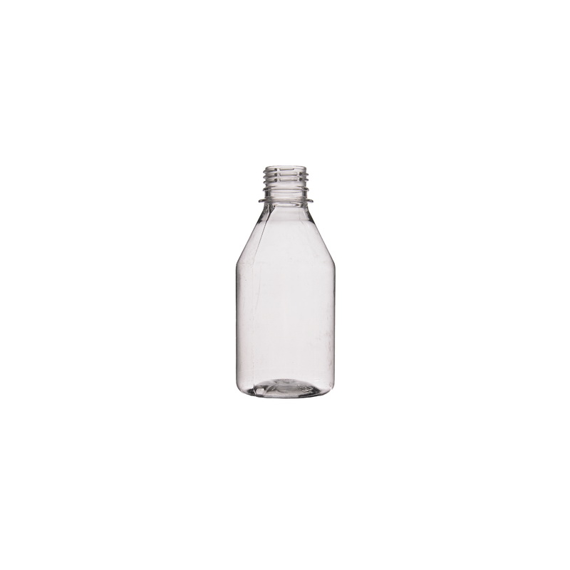 ENVASE PVC CRISTAL 250 CC ROSCA 28 ECON. - Linea GE
